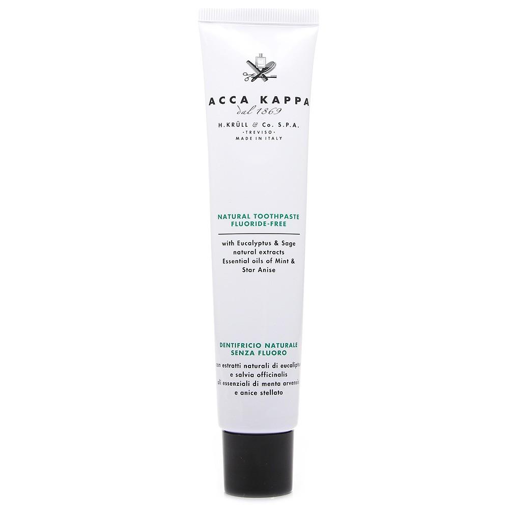 Acca Kappa Natural Fluoride-Free Toothpaste, Eucalyptus and Sage ...