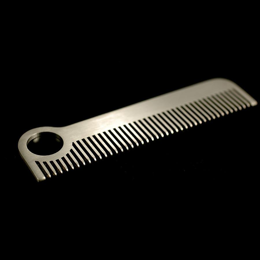 Chicago Comb Co. Model No. 1 Stainless Steel Medium-Fine Tooth Comb ...