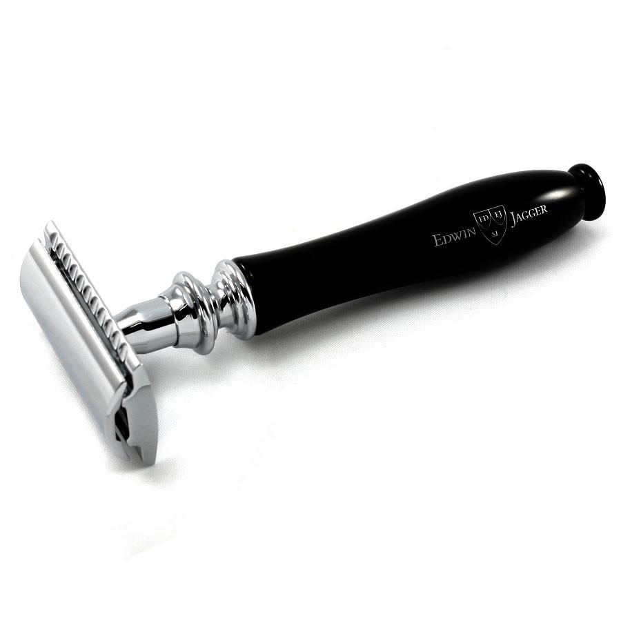 Edwin Jagger Chatsworth Classic Double-Edge Razor in Ebony — Fendrihan
