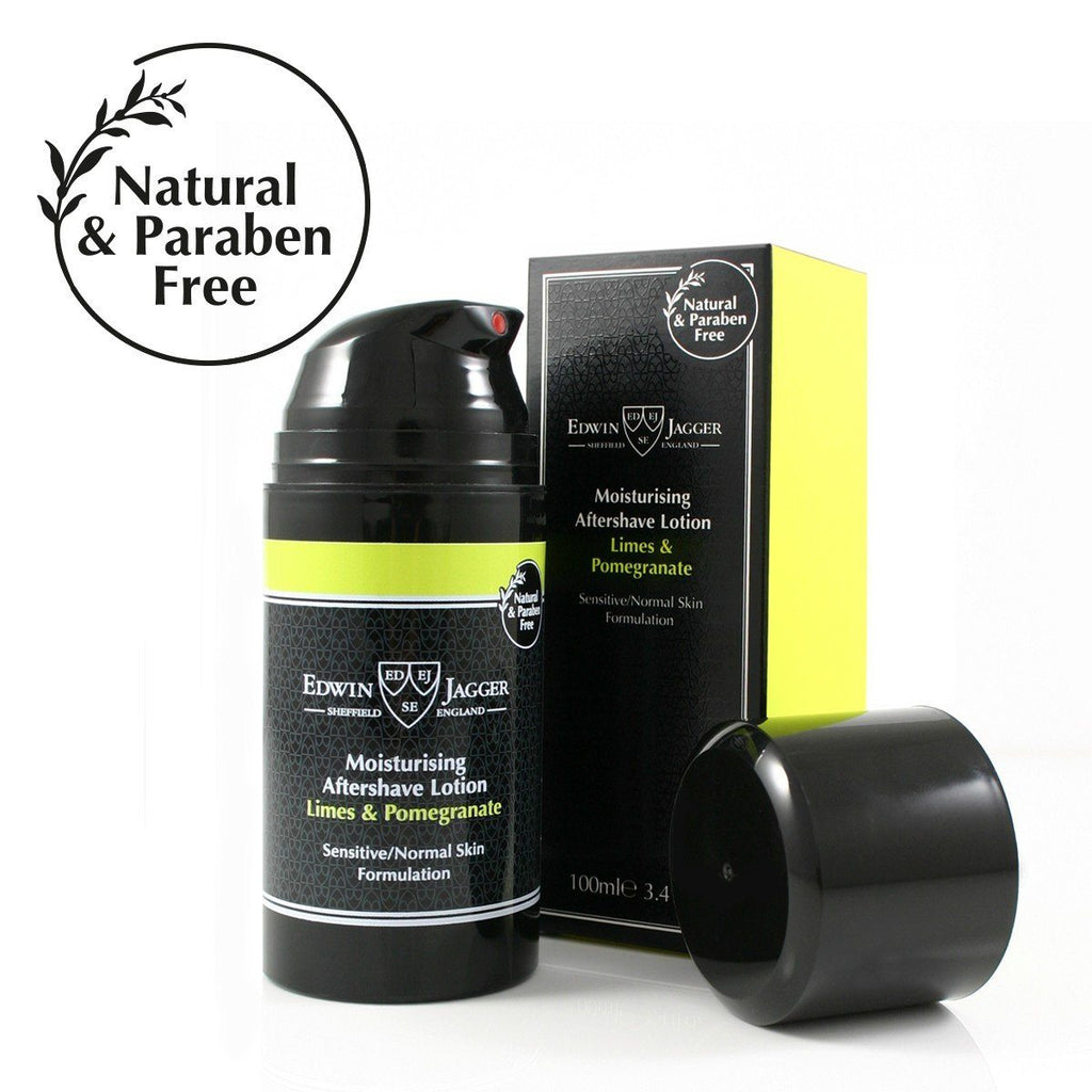 Edwin Jagger Limes and Pomegranate Moisturizing Aftershave Lotion ...