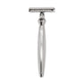 Edwin Jagger Bulbous Classic Double-Edge Razor, Lined Chrome Handle ...