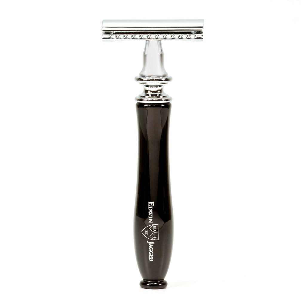 Edwin Jagger Chatsworth Classic Double-Edge Razor in Ebony — Fendrihan