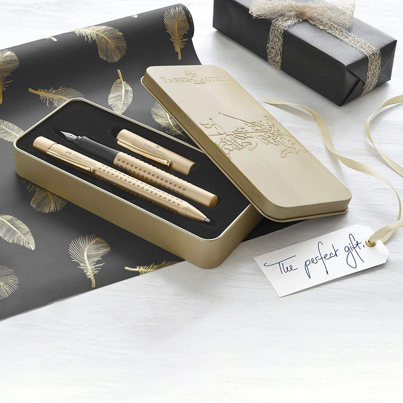 Faber-Castell Grip Fountain and Ballpoint Pen Gift Set — Fendrihan