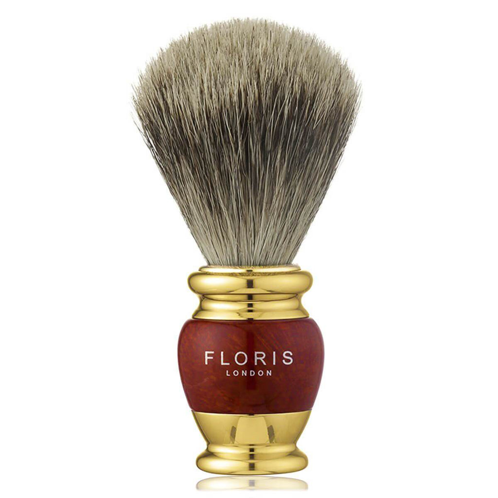Floris London Briarwood and Gold Plate 3-Piece Shaving Set — Fendrihan