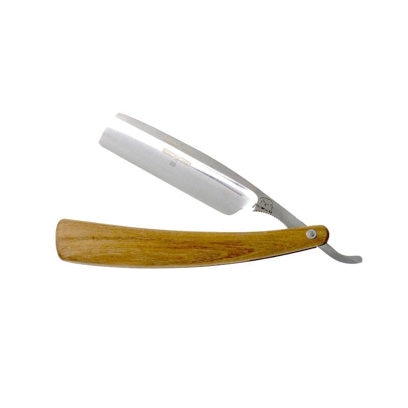 Focus R99 Straight Razor 6/8", Palo Santo Wood Handle — Fendrihan