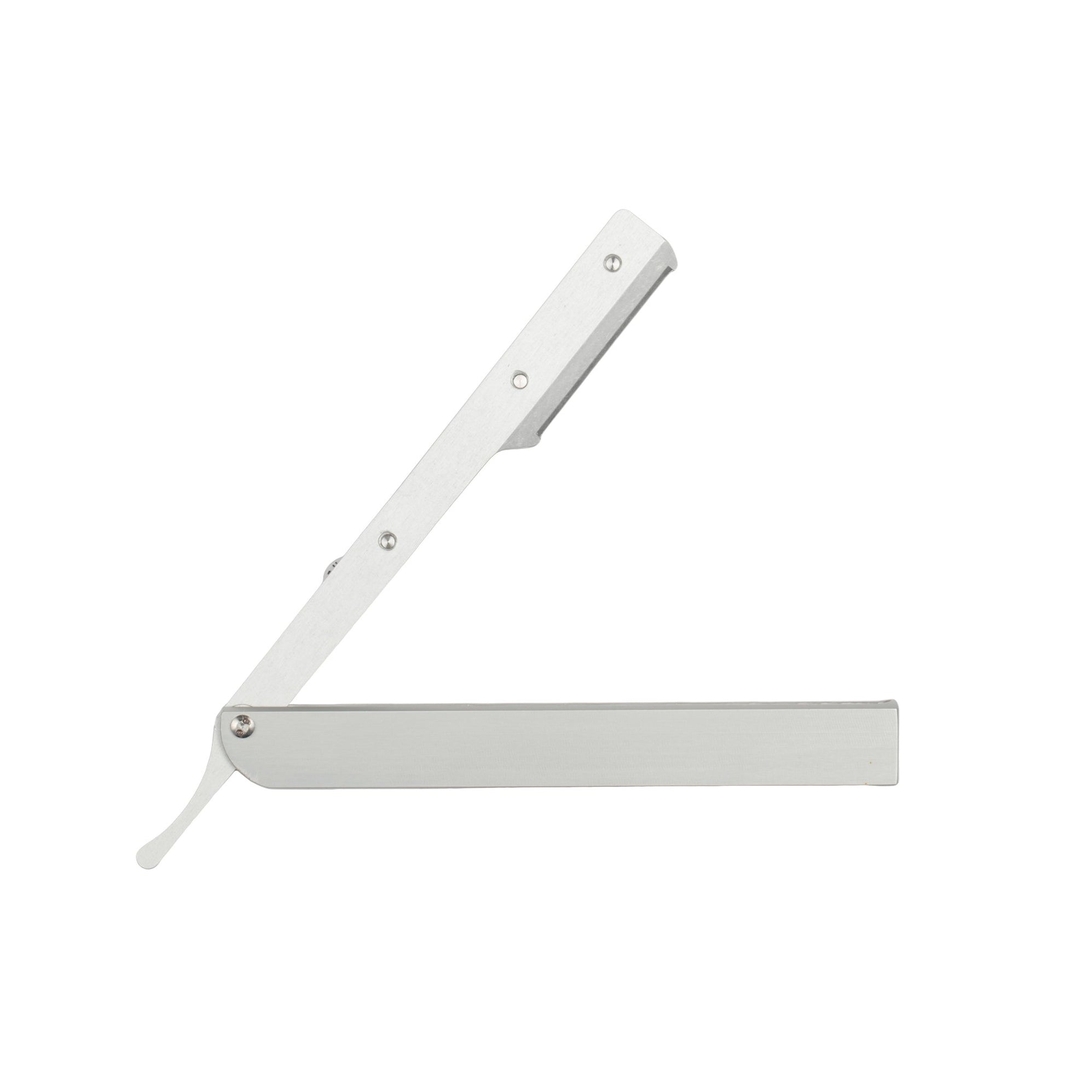 Focus Slim AL Aluminum Replaceable Blades Straight Razor, Made in Ital ...