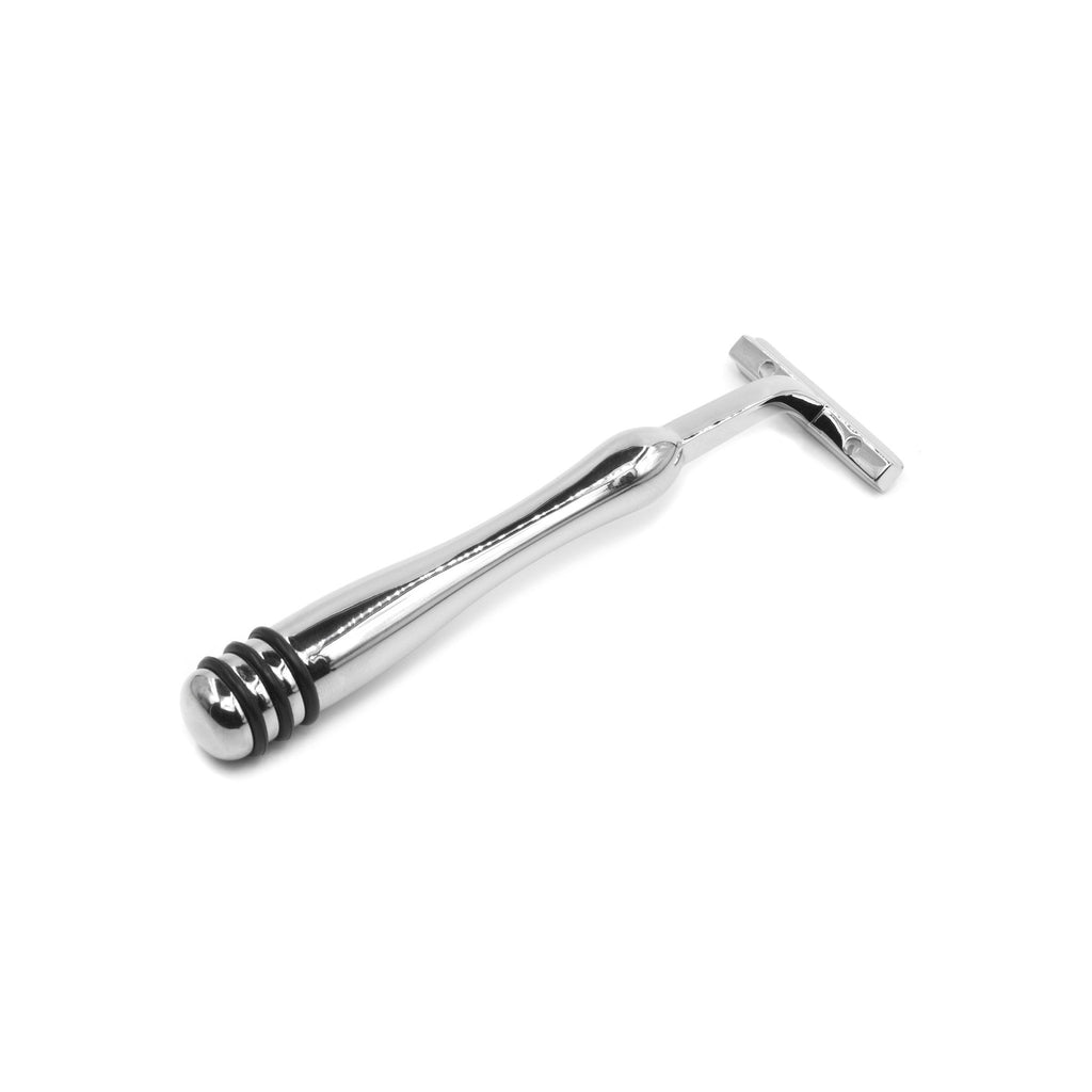 Parker Chrome Twin Blade Razor Handle for Gillette Trac II Cartridges ...