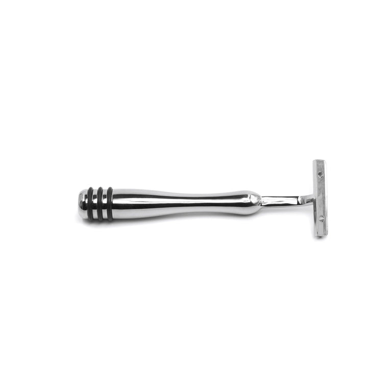 Parker Chrome Twin Blade Razor Handle for Gillette Trac II Cartridges ...