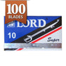 100 Lord Super Stainless Double-Edge Safety Razor Blades — Fendrihan
