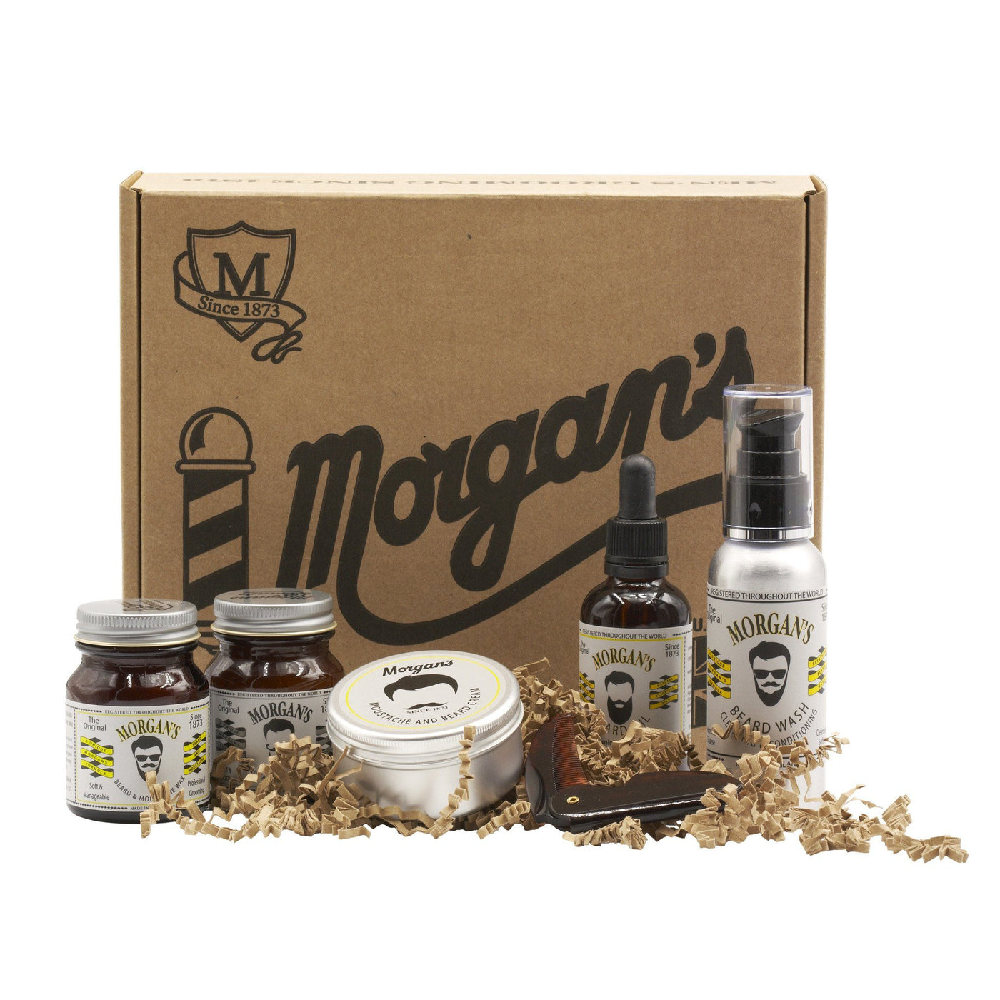 Morgan’s Moustache & Beard Grooming Kit — Fendrihan