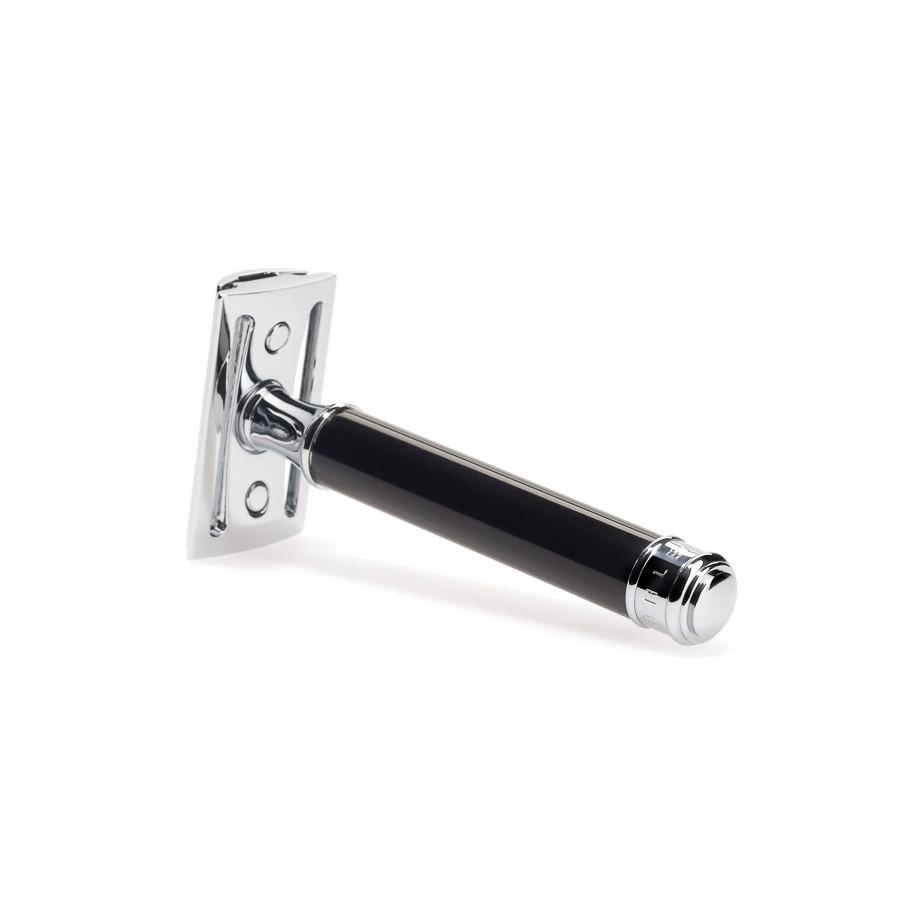 Muhle R106 Double-Edge Classic Safety Razor, Black Handle — Fendrihan
