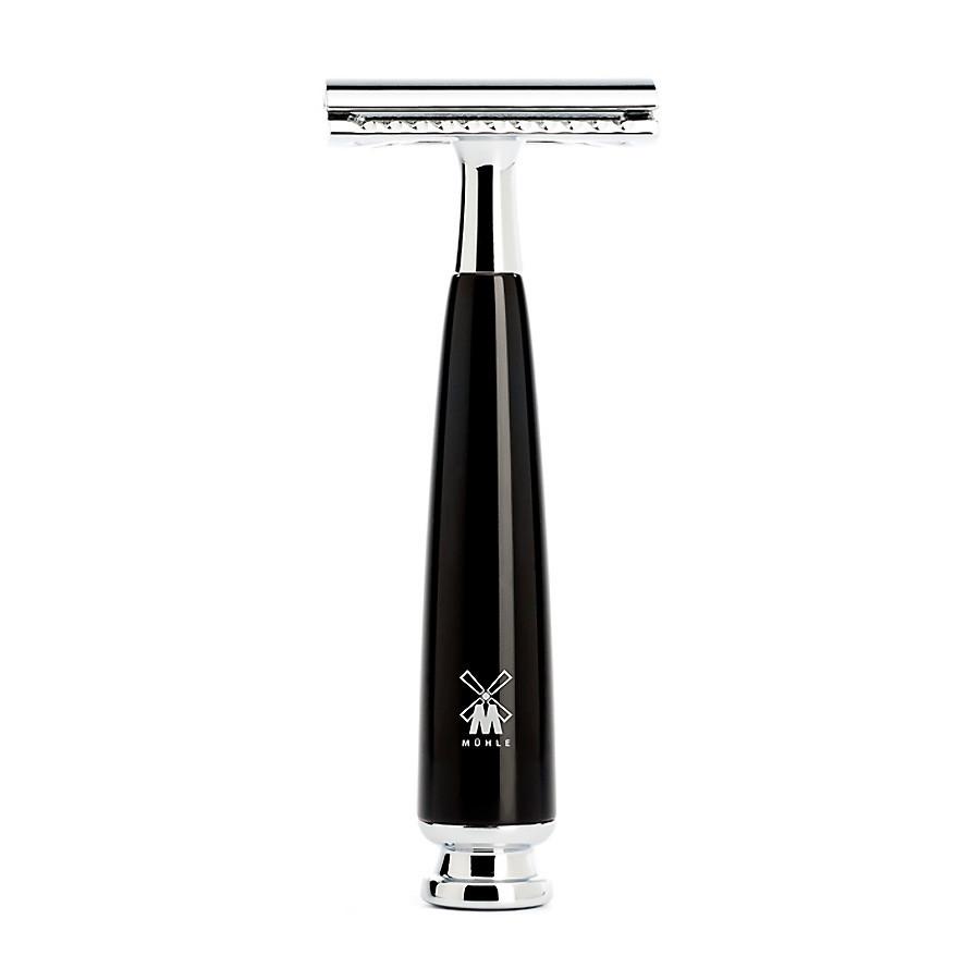 Muhle Rytmo Double-Edge Safety Razor, Black Handle — Fendrihan