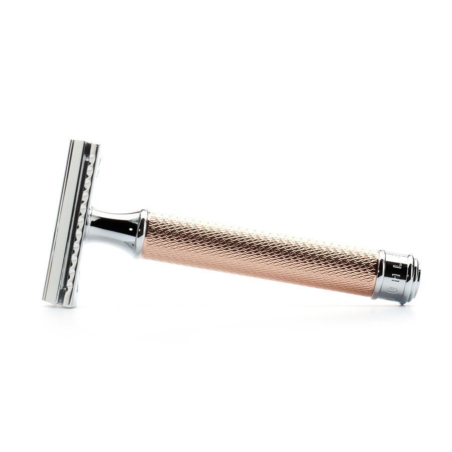 Muhle R89 Double-Edge Classic Safety Razor, Rose Gold Handle — Fendrihan