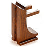 Parker Mission Style Wood Stand for Razor and Shaving Brush, Walnut Fi ...