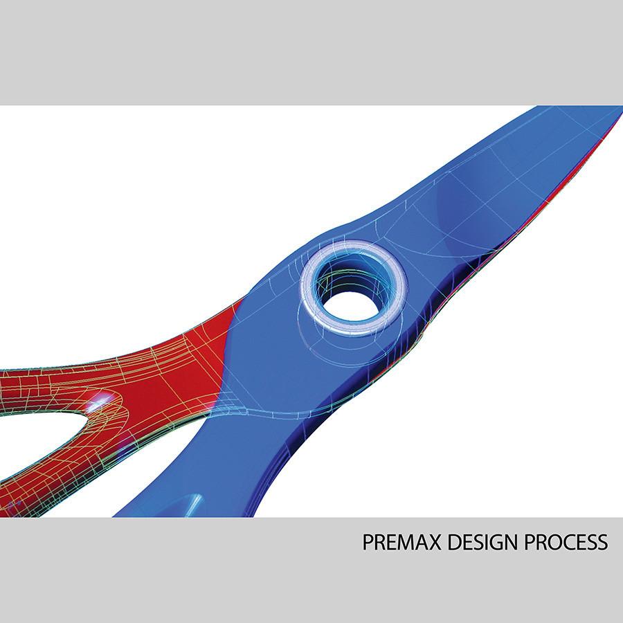 Premax Ringlock Stainless Steel Cuticle Scissors — Fendrihan
