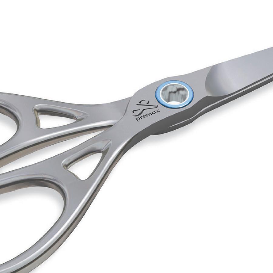 Premax Ringlock Stainless Steel Moustache Scissors — Fendrihan