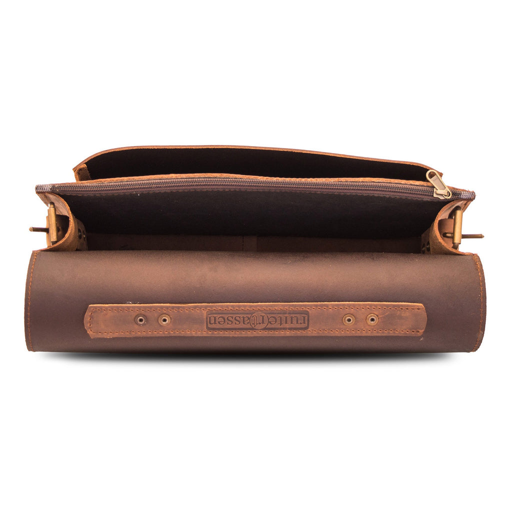 Ruitertassen Classic 2103 Leather Briefcase, Ranger Brown — Fendrihan