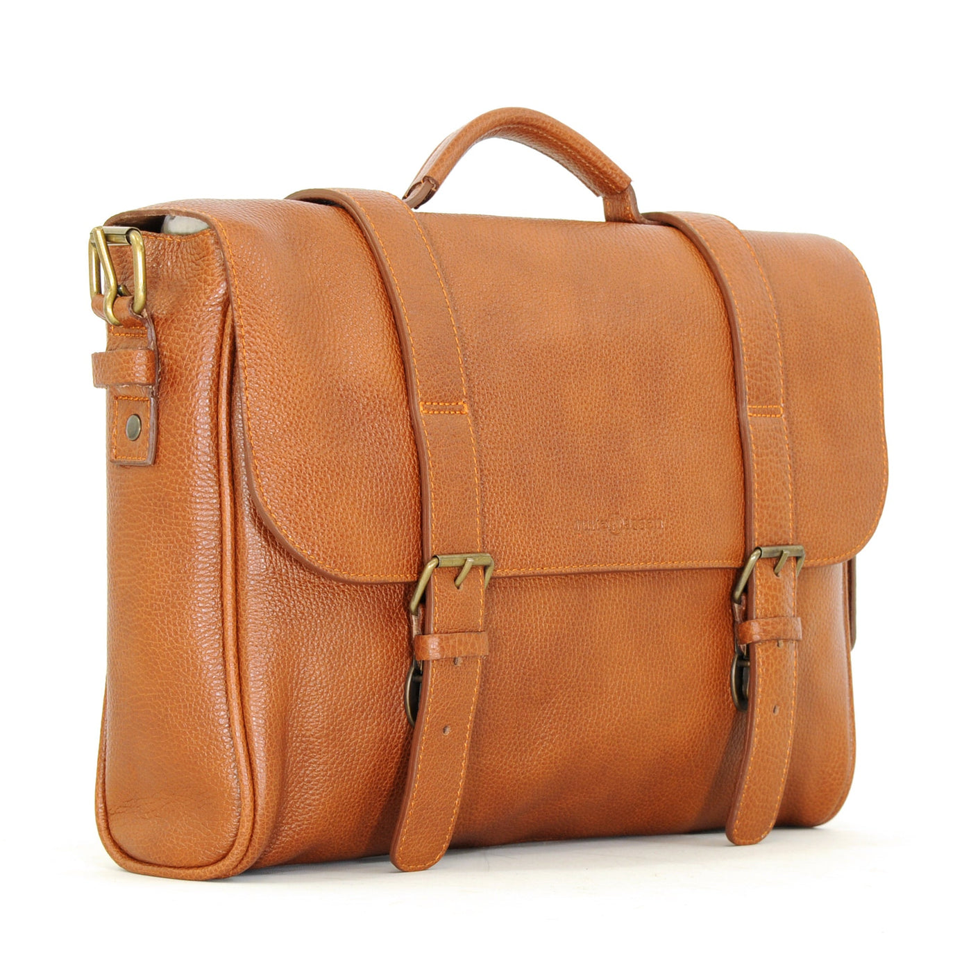 Ruitertassen Soft 4018 Leather Briefcase, Brown — Fendrihan