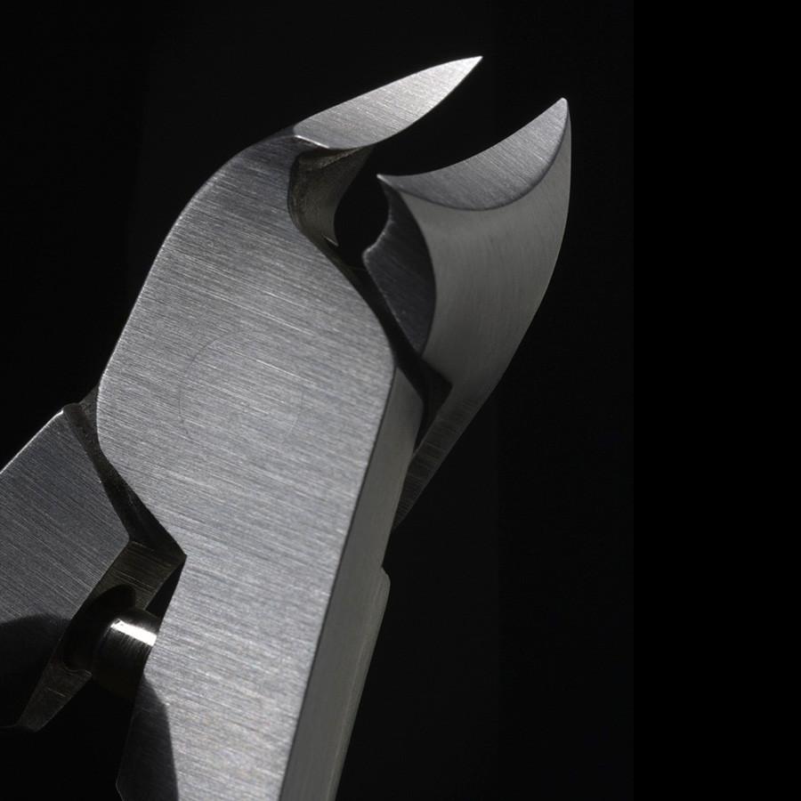 Suwada Carbon Steel Nail Nipper with Curved Blades, Black Finish, Larg ...