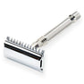 Timor 1325K Open Comb Safety Razor with Solid Stainless Steel Long Han ...