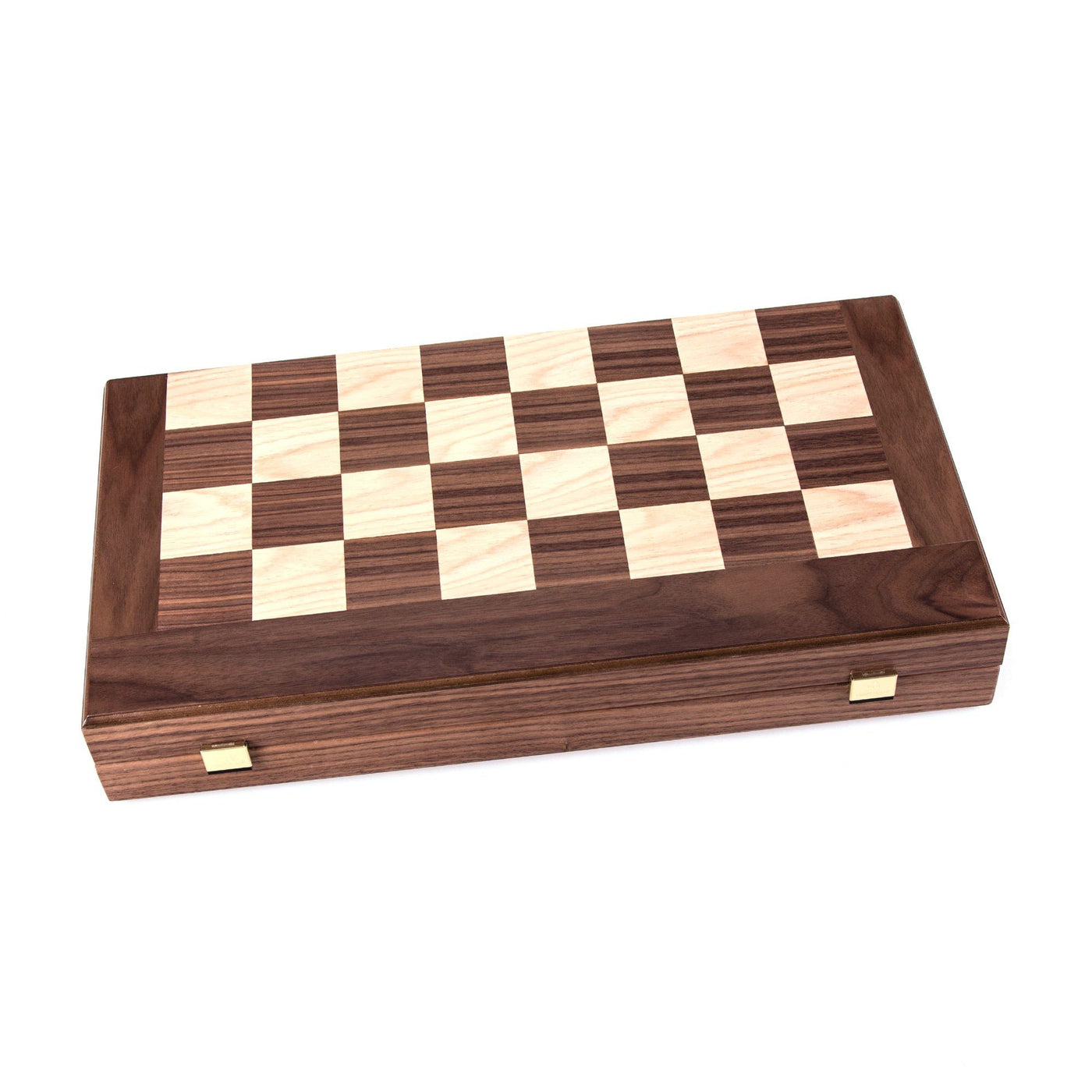 Manopoulos Handmade Walnut Chess and Backgammon Set — Fendrihan
