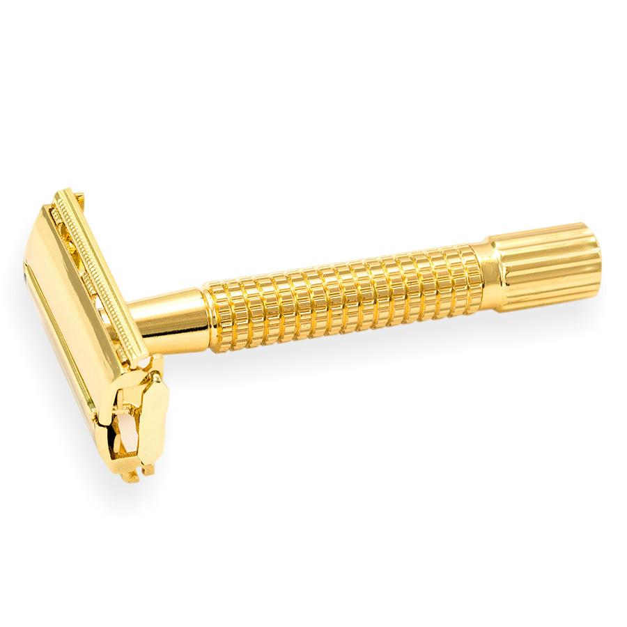Weishi Gold Plated Classic Double-Edge Razor — Fendrihan