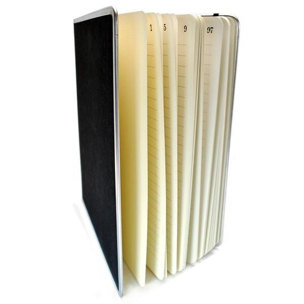 Bindewerk Basic Metal Edge Notebook, Black — Fendrihan